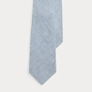 Ralph Lauren Délavé Linen-blend Tie - Windward Blue