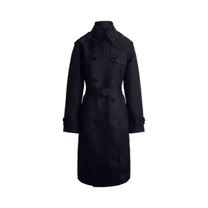 Ralph Lauren Double-breasted Linen-blend Trench Coat