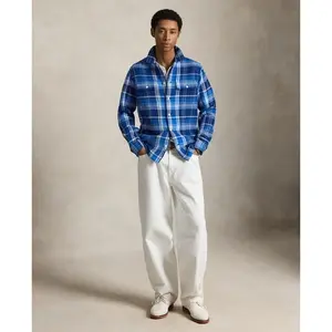 Ralph Lauren Classic Fit Plaid Textured Shirt