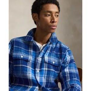 Ralph Lauren Classic Fit Plaid Textured Shirt