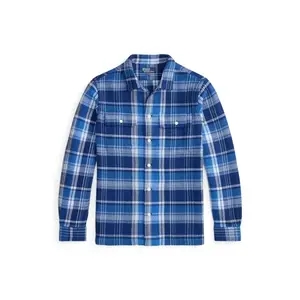 Ralph Lauren Classic Fit Plaid Textured Shirt