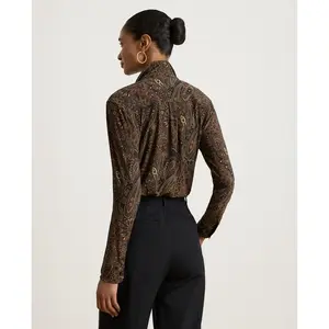 Ralph Lauren Paisley Stretch Jersey Shirt