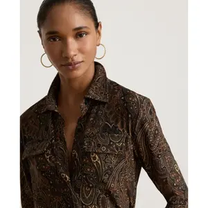 Ralph Lauren Paisley Stretch Jersey Shirt