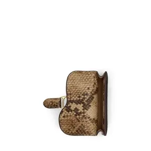 Ralph Lauren Python-embossed Small Tasha Card Case