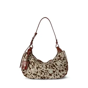 Ralph Lauren Polo Play Haircalf Shoulder Bag