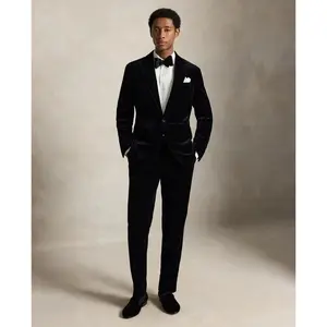 Ralph Lauren Polo Tailored Fit Velvet Suit Jacket