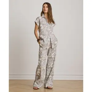 Ralph Lauren Relaxed Fit Paisley Short-sleeve Shirt