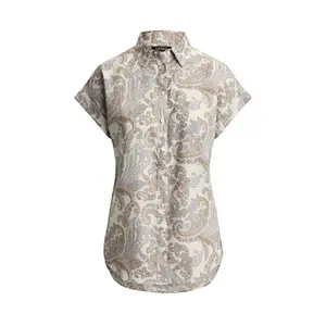Ralph Lauren Relaxed Fit Paisley Short-sleeve Shirt