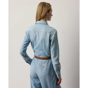 Ralph Lauren Callie Cotton Denim Shirt