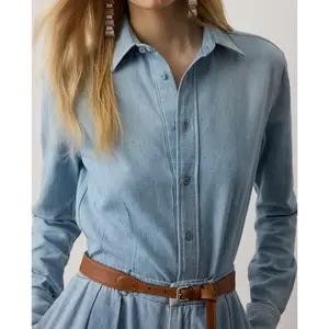 Ralph Lauren Callie Cotton Denim Shirt