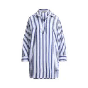 Ralph Lauren Striped Cotton Tunic Cover-up