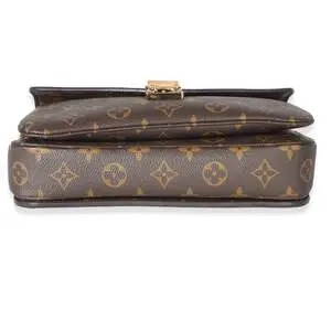 LOUIS VUITTON Monogram Canvas Pochette Metis Shoulder Bag