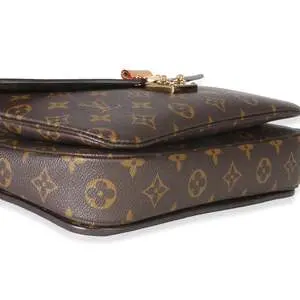 LOUIS VUITTON Monogram Canvas Pochette Metis Shoulder Bag