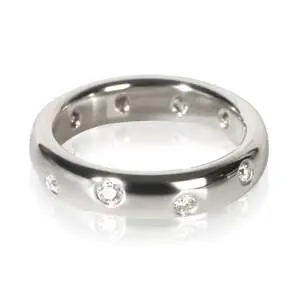 Tiffany & Co. Diamond Etoile Band Ring - Platinum