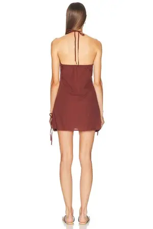 DEIJI STUDIOS Pocket Halter Dress