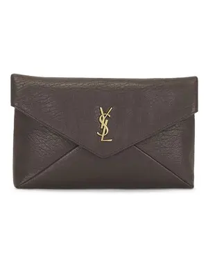 Saint Laurent Large Envelope Pouch Bag