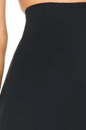MUGLER Mini Tailored Skirt - Black