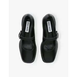 Steve Madden Lisbon Leather Mary-jane Courts