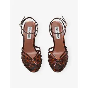 Steve Madden Mizuna Faux-leather Heeled Sandals