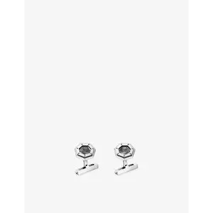 Cartier Santos De Sterling-silver Cufflinks - Gray