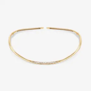 Lana Jewelry Diamond Dipped Protofusion Choker - 14k Yellow Gold