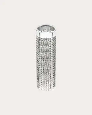 GUZEMA 18k Gold Chainfall Ring - White Gold