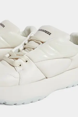 Dsquared2 Icon New Generation Puffer Sneakers - White