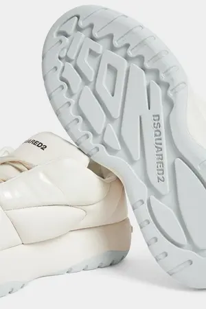 Dsquared2 Icon New Generation Puffer Sneakers - White
