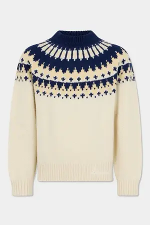 Dsquared2 Hybrid Chevron Jacquard Pullover