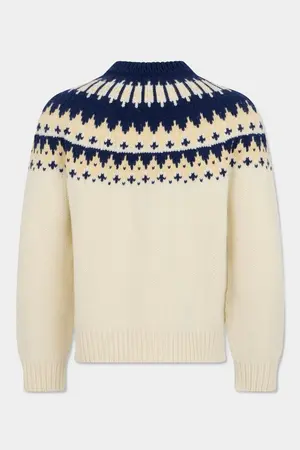 Dsquared2 Hybrid Chevron Jacquard Pullover