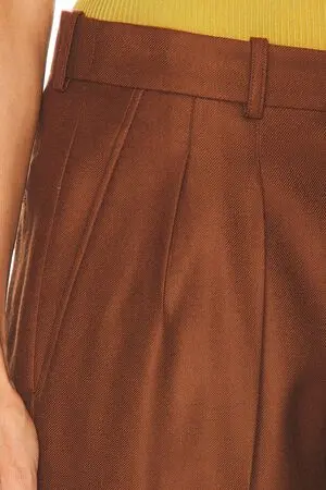 Saint Laurent Tailored Bermuda Short - Chataigne