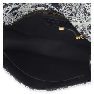 Dior Toile De Jouy Reverse Jacquard Canvas 30 Montaigne Flap Bag - Blue