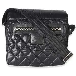 Chanel Quilted Nylon Coco Cocoon Messenger Bag