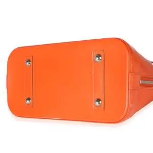LOUIS VUITTON Epi Alma Pm Top Handle Bag - Orange