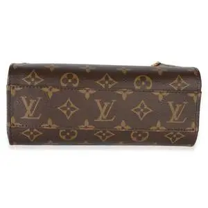 LOUIS VUITTON Monogram Canvas Sac Plat Bb Shoulder Bag