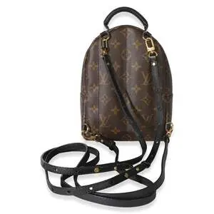 LOUIS VUITTON Monogram Canvas Palm Springs Backpack - Brown