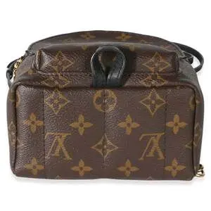 LOUIS VUITTON Monogram Canvas Palm Springs Backpack - Brown