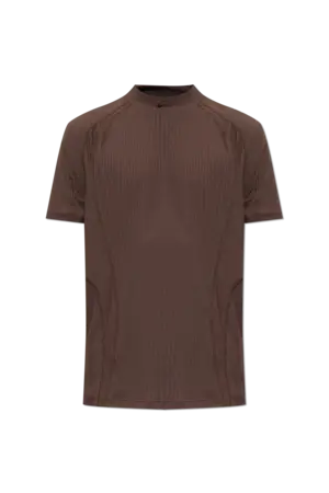 Nike T-shirt With Logo - Brown