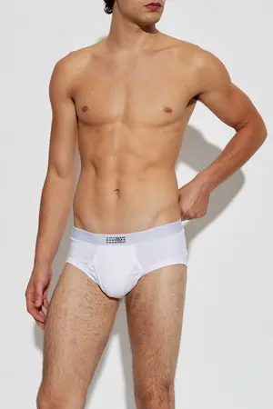 MAISON MARGIELA Briefs With Logo