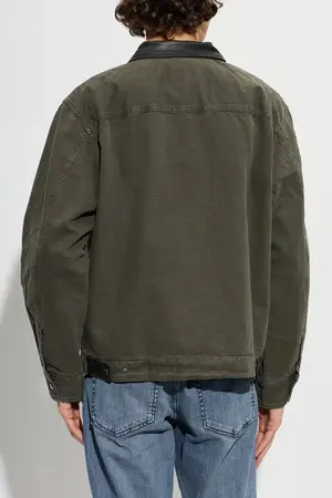 Rag & Bone Jacket With Leather Collar