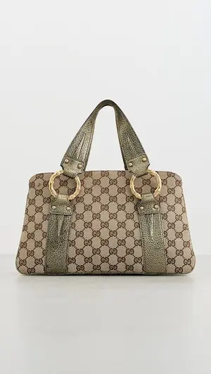 Shopbop Gucci Canvas Handbag