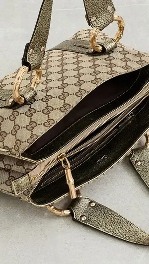 Shopbop Gucci Canvas Handbag