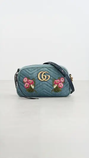 Shopbop Gucci Small Denim Camera Bag