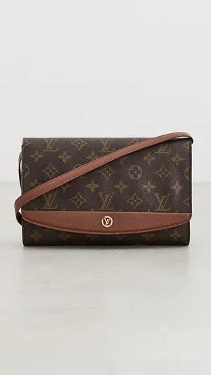 Shopbop Louis Vuitton Monogram Shoulder Bag - Brown