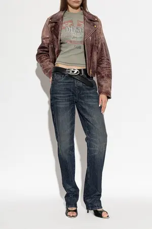 DIESEL® T-shirt ‘t-marsy-rib
