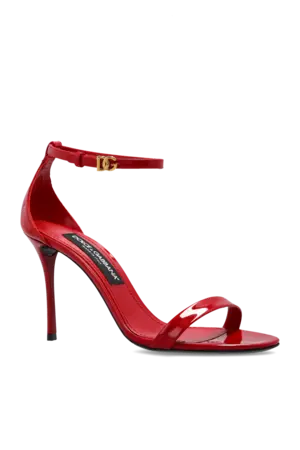 Dolce & Gabbana Leather Heeled Sandals