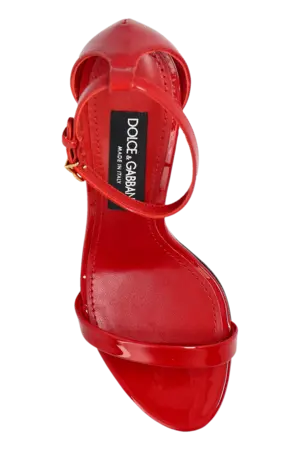 Dolce & Gabbana Leather Heeled Sandals