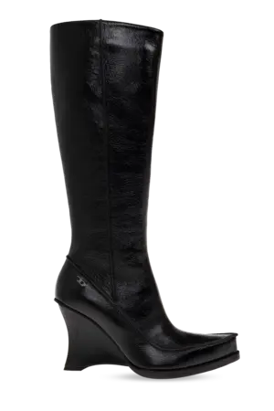 DIESEL® Wedge Heel Boots ‘d-lucette-90-kb