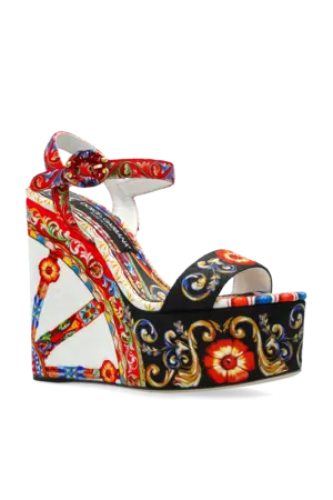 Dolce & Gabbana Carretto’ Platform Sandals