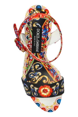 Dolce & Gabbana Carretto’ Platform Sandals
